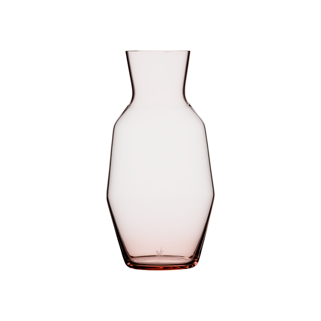 Mark Thomas Double Bend Carafe Rose - RADIN R